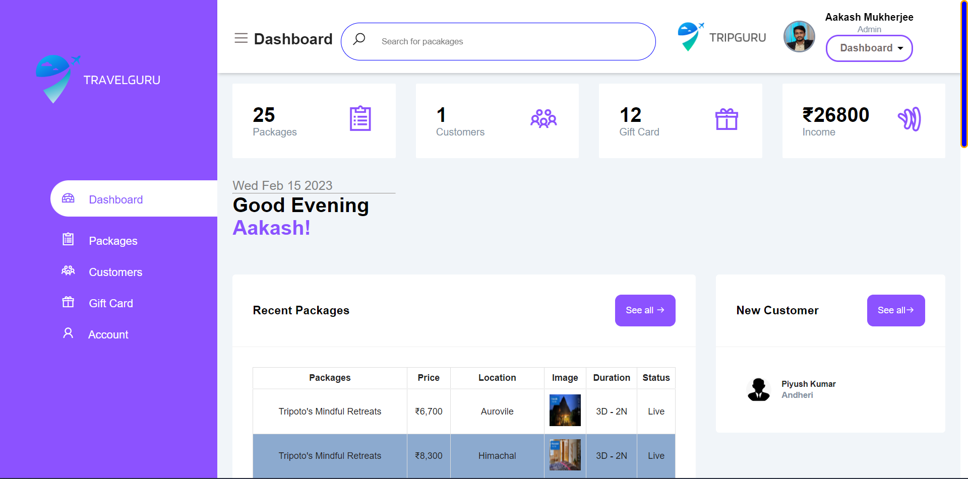 Aakash Portfolio